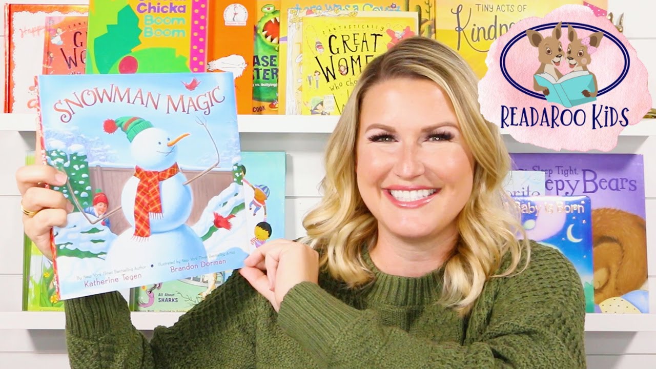 Snowman Magic Read Aloud | Kids Books | Read Along - YouTube