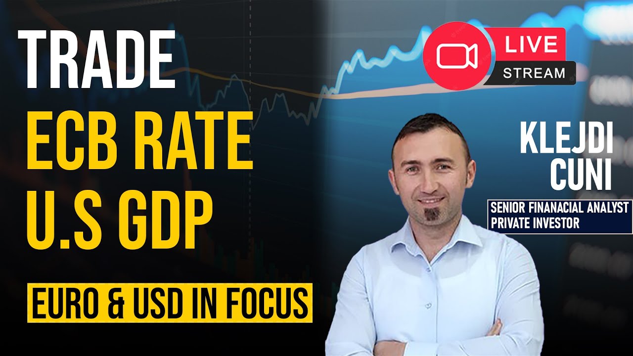 How To Trade ECB Rate and U.S GDP Today! - YouTube