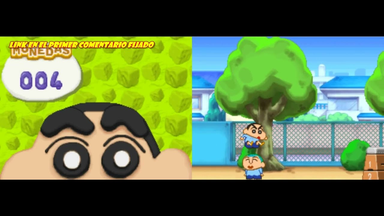 (NDS) Shin Chan contra Los Plastas - Rom en Español - Mini Gameplay ...