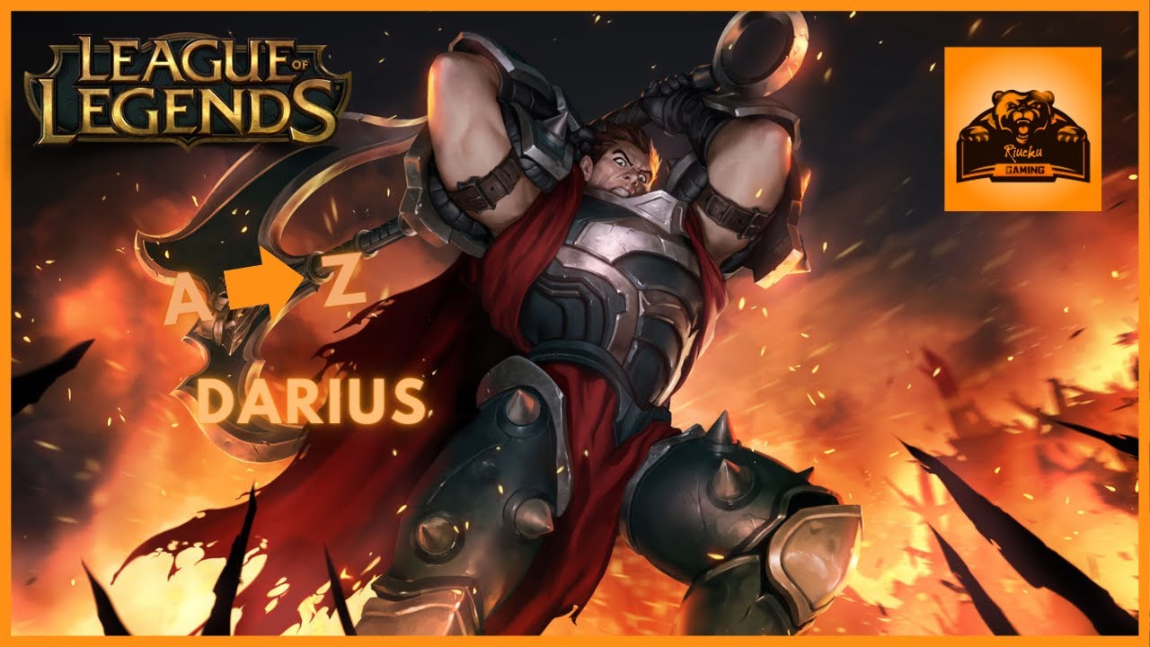 DE LA "A" A LA "Z" EN LA TOP LANE CHALLENGE | DARIUS - YouTube
