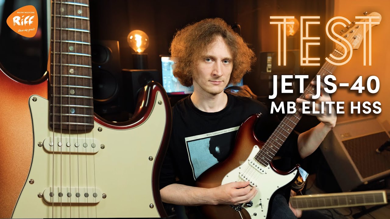 GITARA dla PRAWDZIWYCH ELIT! - Jet JS-40 MB Elite HSS | Recenzja 🎸 - YouTube