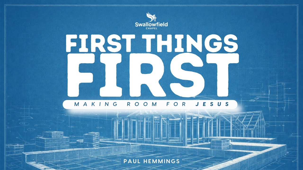 First Things First | Making Room for Jesus Series | SFC Sunday Service ...