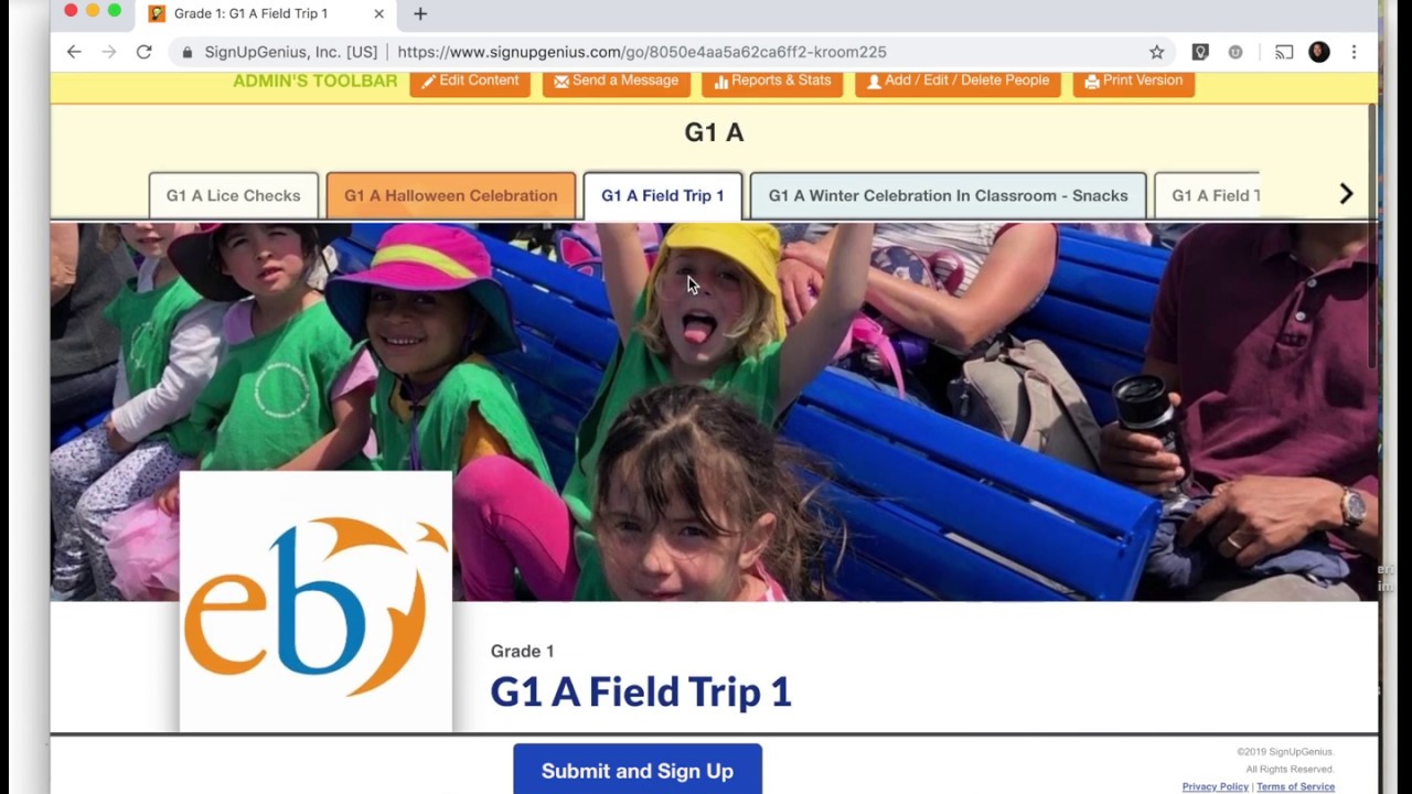 Sign Up Genius Tutorial - YouTube