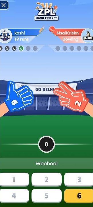 ZPL Hand cricket Zomato - YouTube