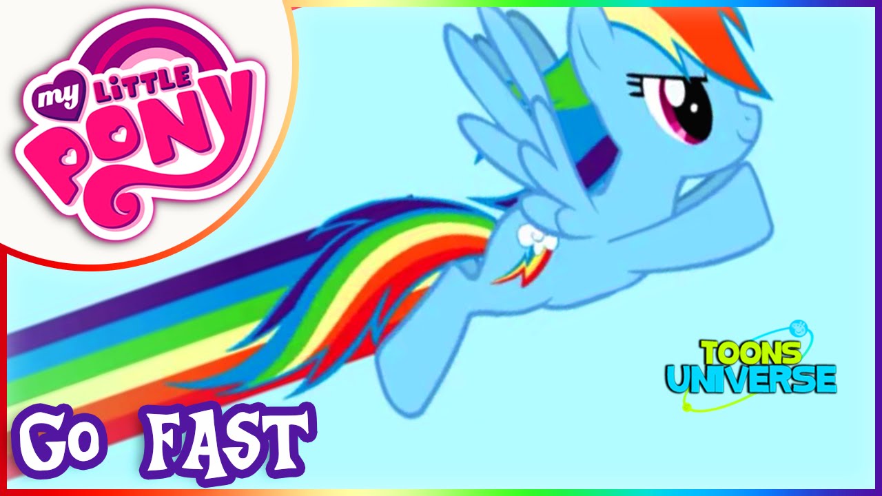 My Little Pony Go Fast Fluffle Puff and Rainbow Dash Video Game for ...