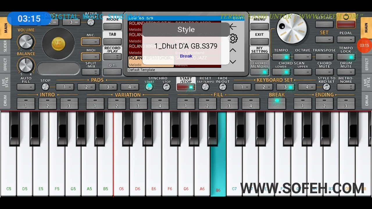 SET DHUT JERNIH HD YAMAHA MANUAL - YouTube