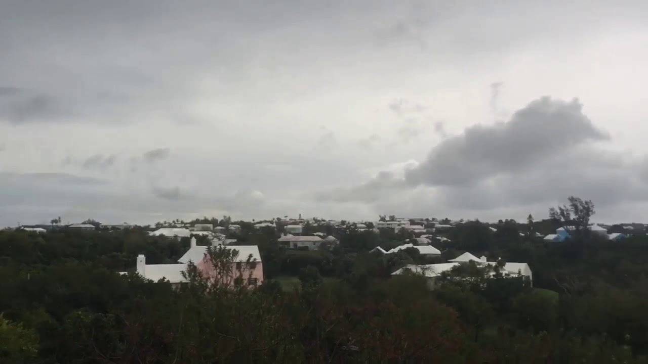 Hail Storm In Bermuda, January 29 2019 - YouTube