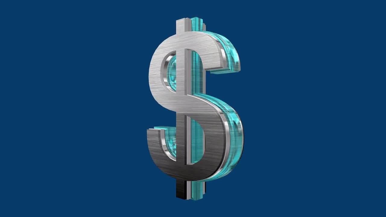Rotating Dollar Motion Graphics - YouTube
