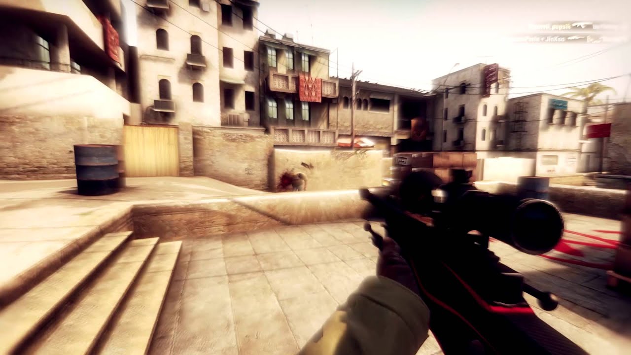 CS GO: AWP Redline Ace - Dust2 - YouTube