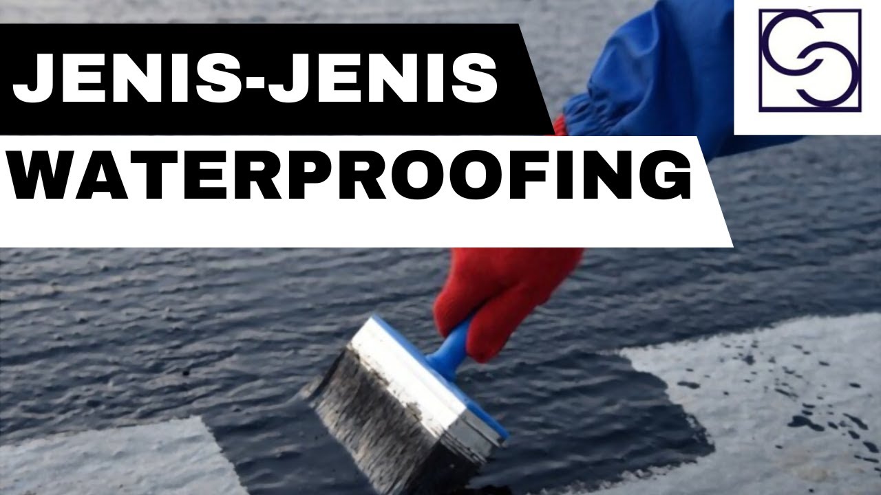 JENIS JENIS WATERPROOFING BANGUNAN - YouTube