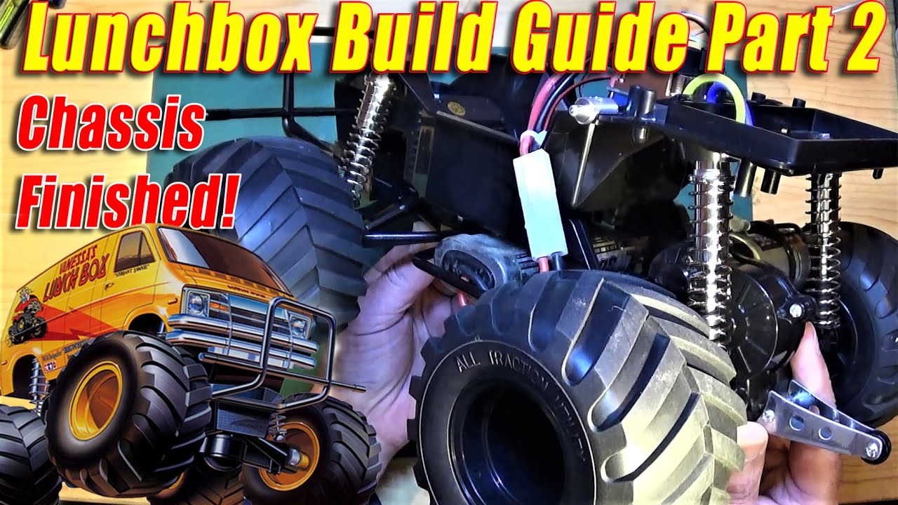 Tamiya Lunchbox Build Guide + Tips Part 2 Including Gearbox Brace ...