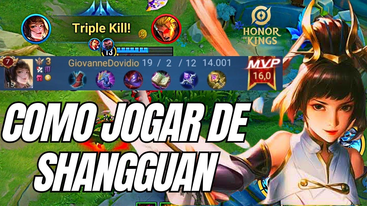 COMO JOGAR DE SHANGGUAN - TUTORIAL COMPLETO DE SHANGGUAN - HONOR OF ...