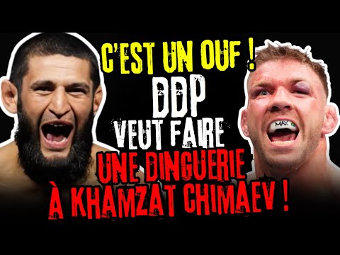 DDP vs Khamzat CHIMAEV ! :Il veut le TERMINER d'une manière qui va vous ...