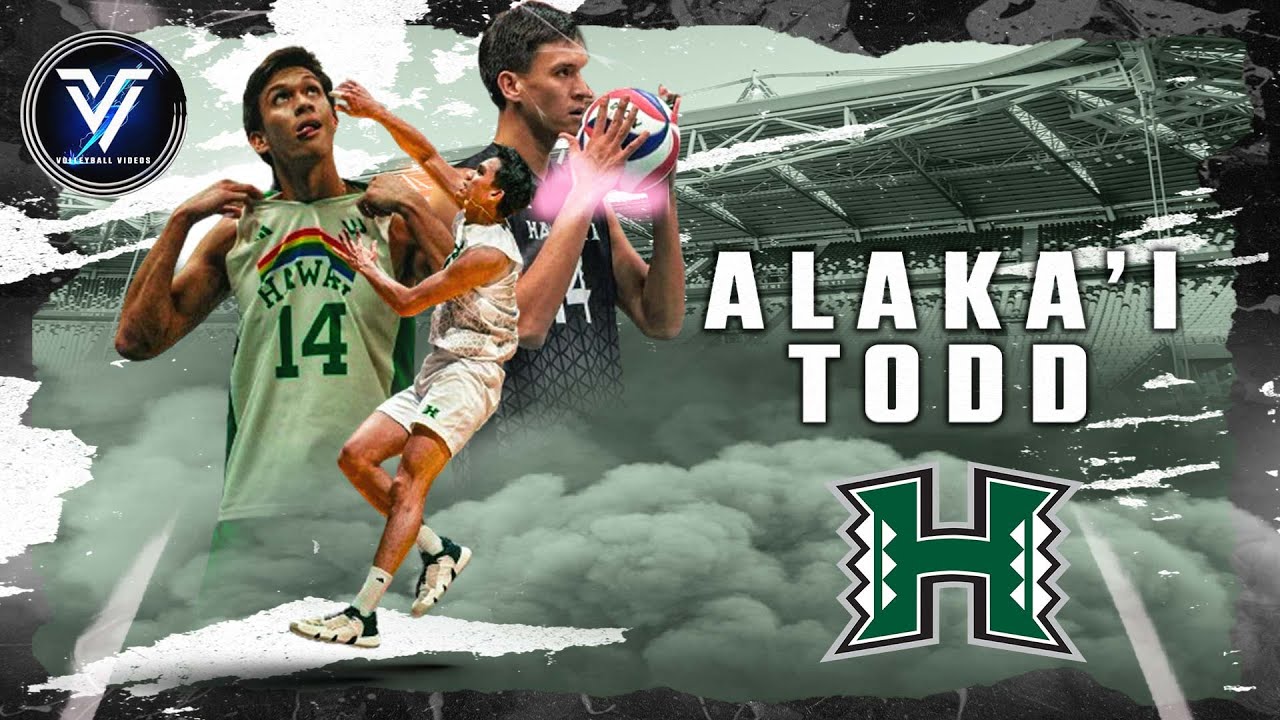 Alaka'i Todd Opposite and Middle Blocker | Hawaii | HIGHTLIGHTS 2024 ...