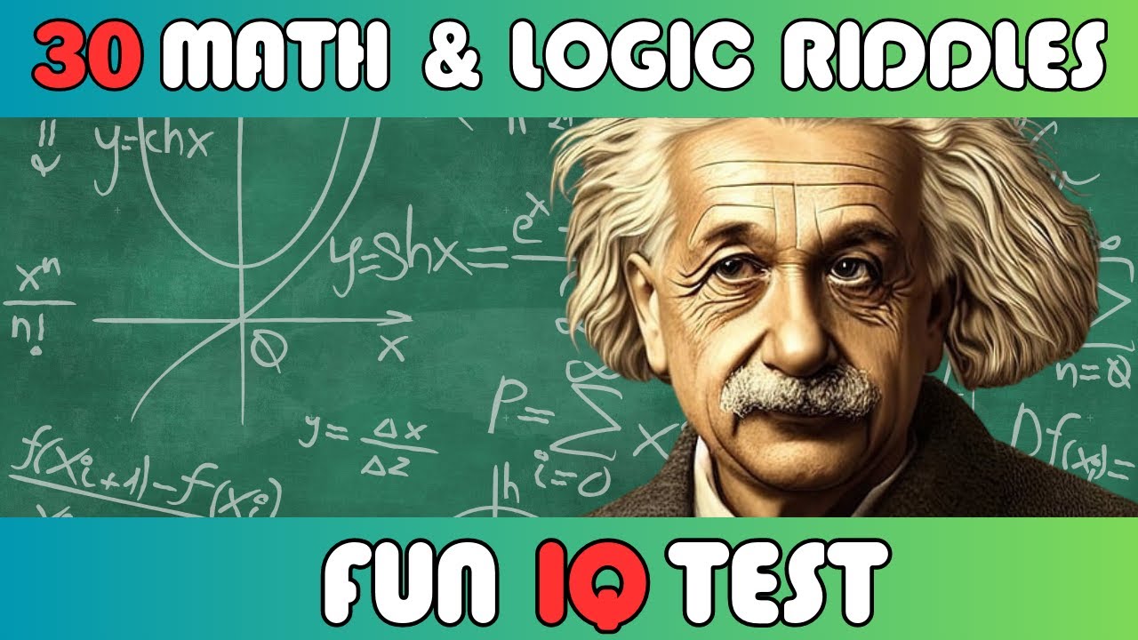 MATH QUIZ 2023 - EVEN THE SMARTEST! - CAN'T SOLVE ALL 30 RIDDLES ...
