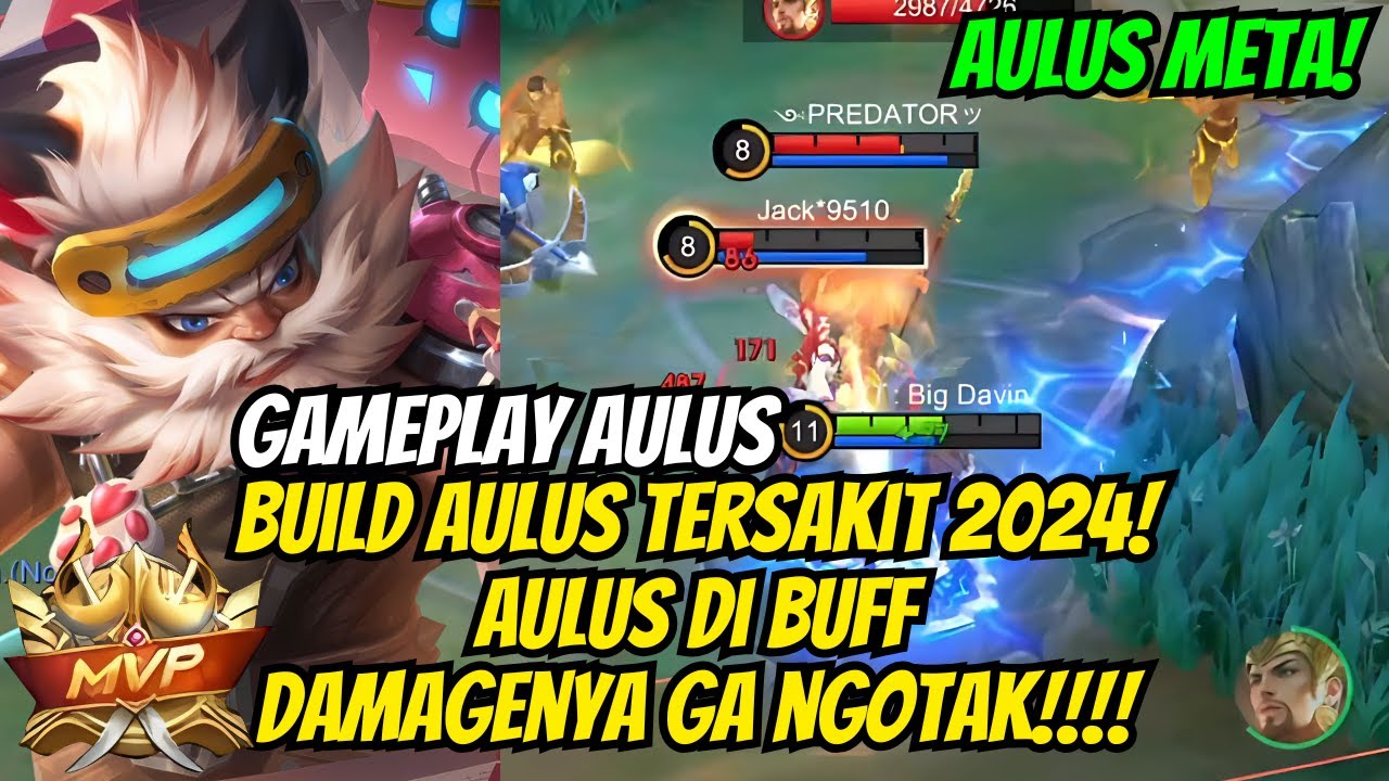 CARA MAIN AULUS BUFF BUILD TERSAKIT AULUS 2024 GAMEPLAY AULUS TUTORIAL ...