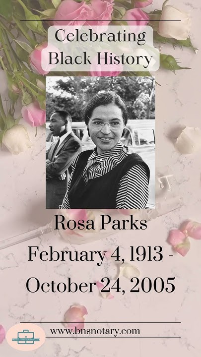 Black History Spotlight: Rosa Parks - YouTube