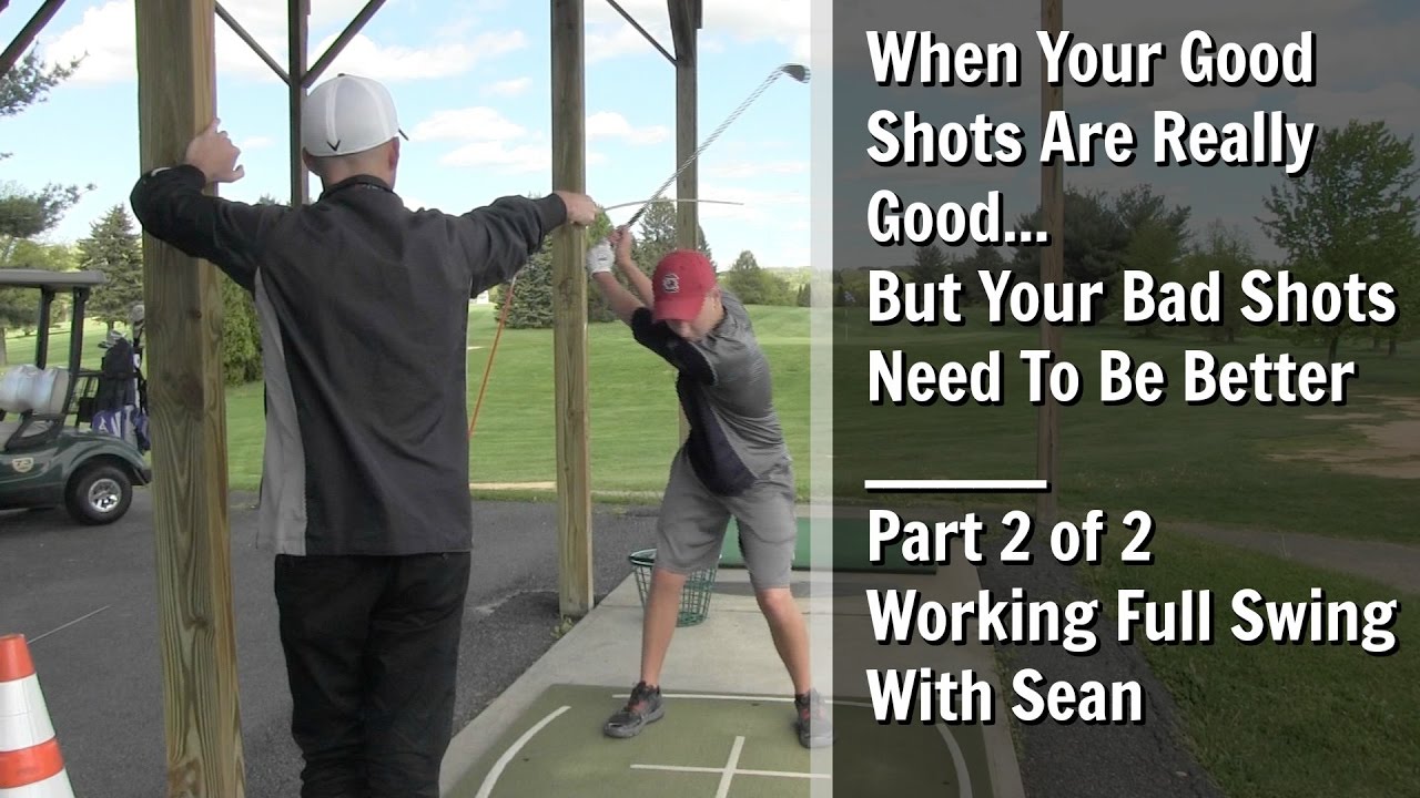 GOLF: When Your Good Shots Are Really Good, But Your Bad Shots Need To ...