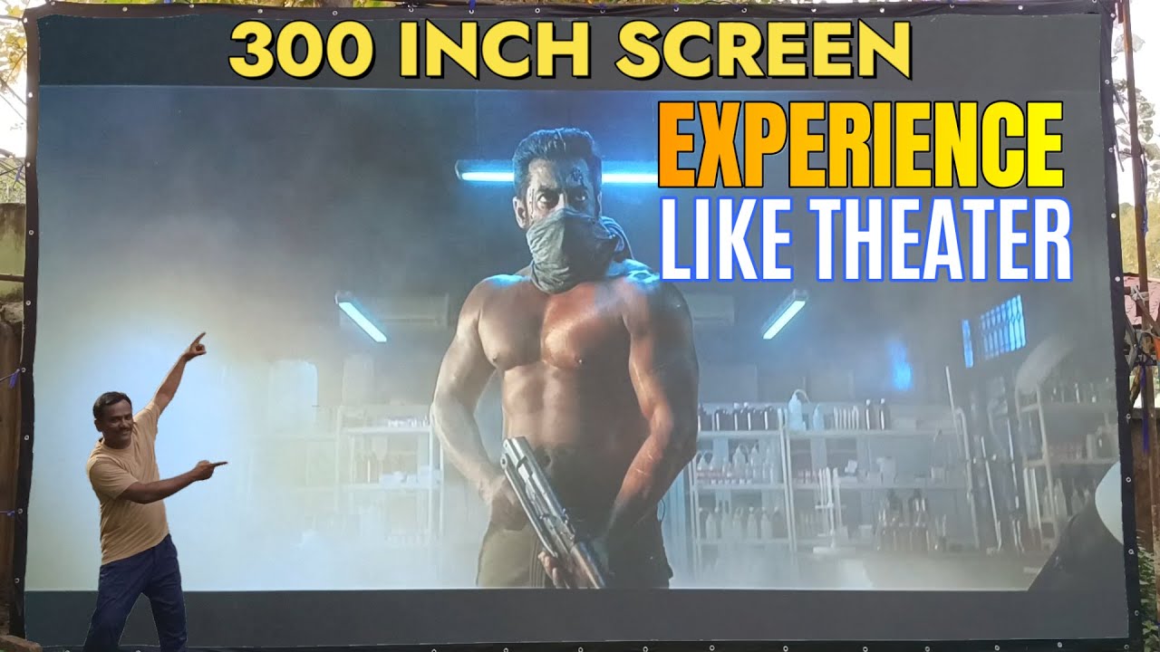Wzatco Alpha 3 Projector 300 Inch Screen Test And Review By Technical ...