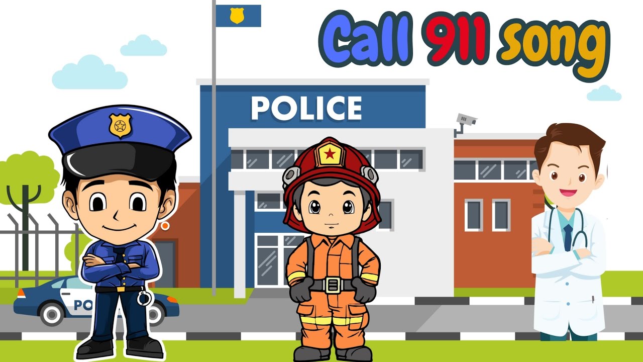 call 911 song for kids - YouTube