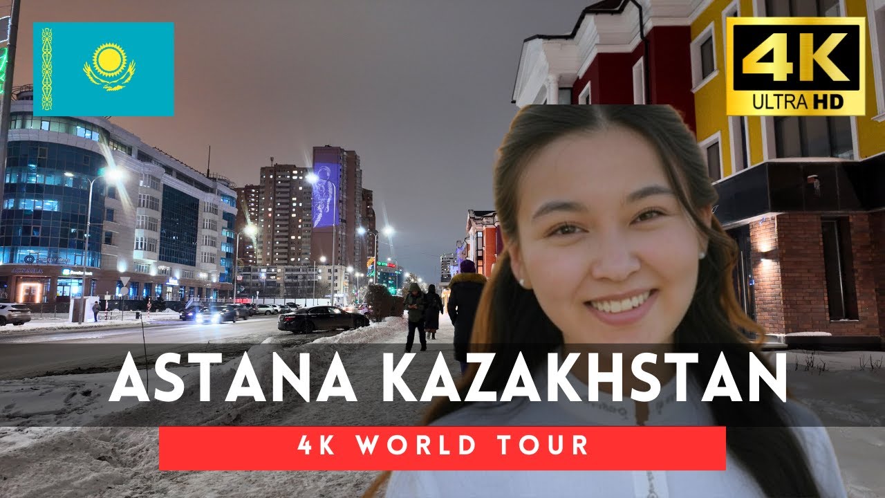 🇰🇿Kazakhstan 4k walk - Astana 4K Night Walking Tour｜Nov 2024 - YouTube