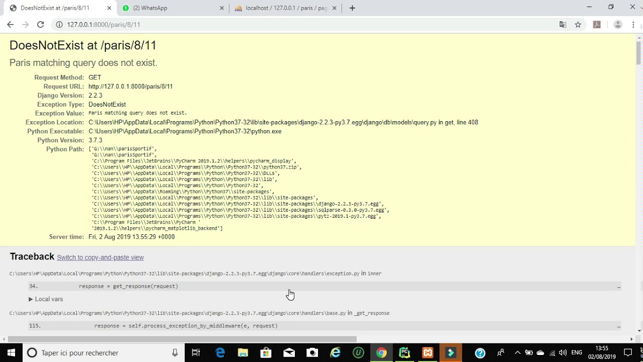 Projet python - YouTube