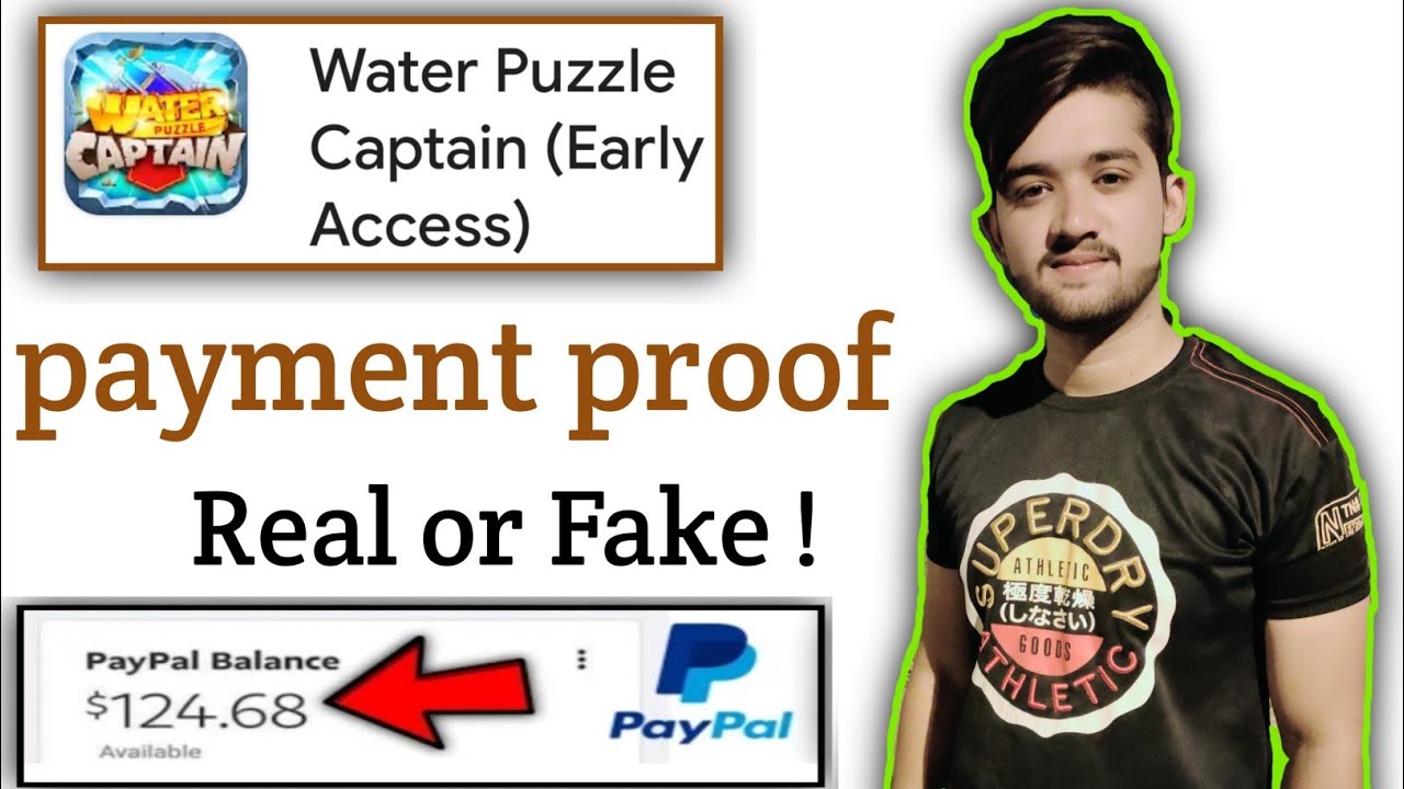 Water Puzzle Captain App real or Fake // Water Puzzle Captain App ...