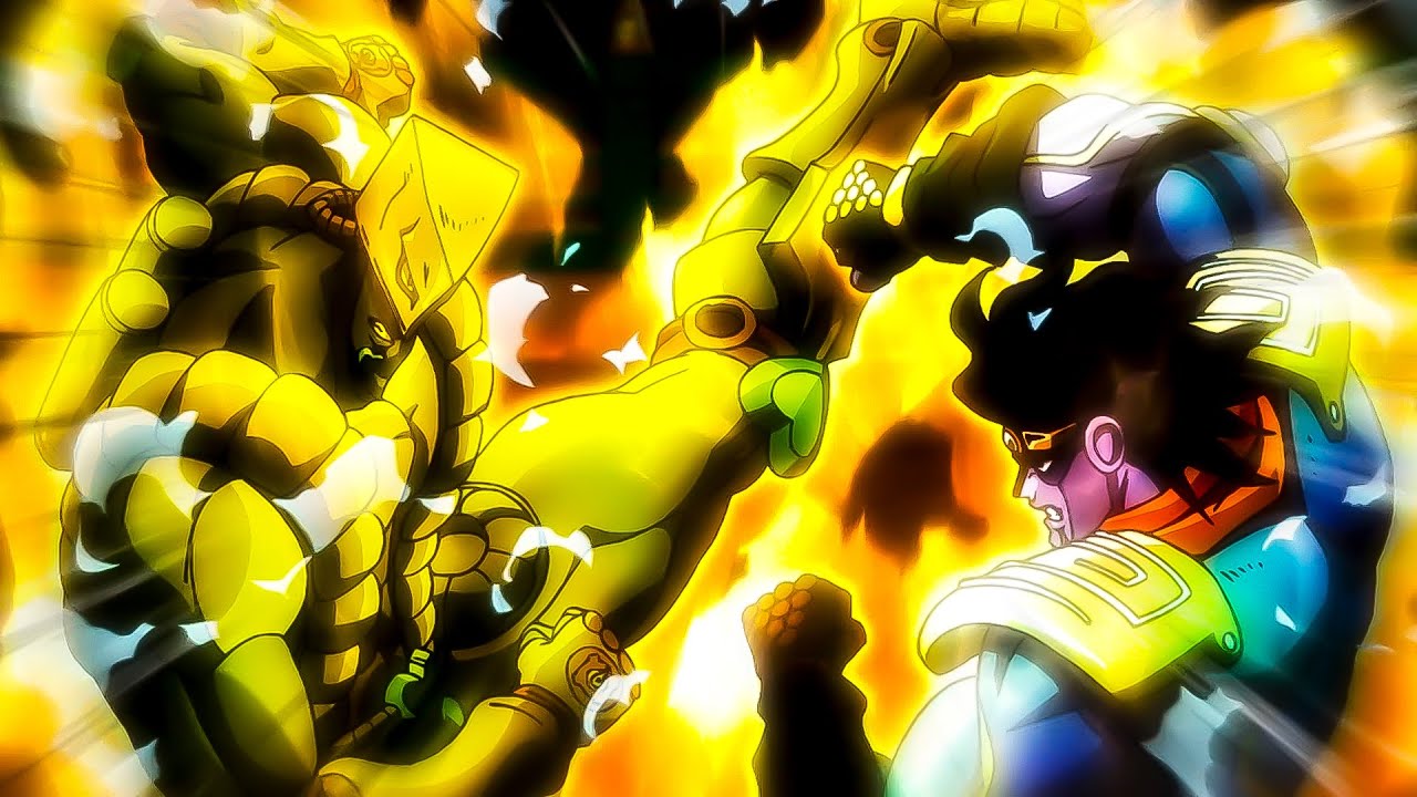 Jotaro kills DIO: Sound Effects only - YouTube