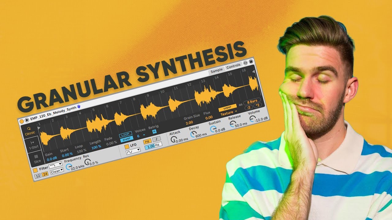 Birocratic uses Granular Synthesis to turn a sample into a synth - YouTube