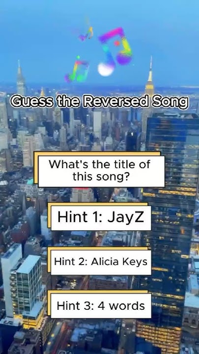 Guess the reversed song's name #starmaker #starmakerapp #quiztime # ...