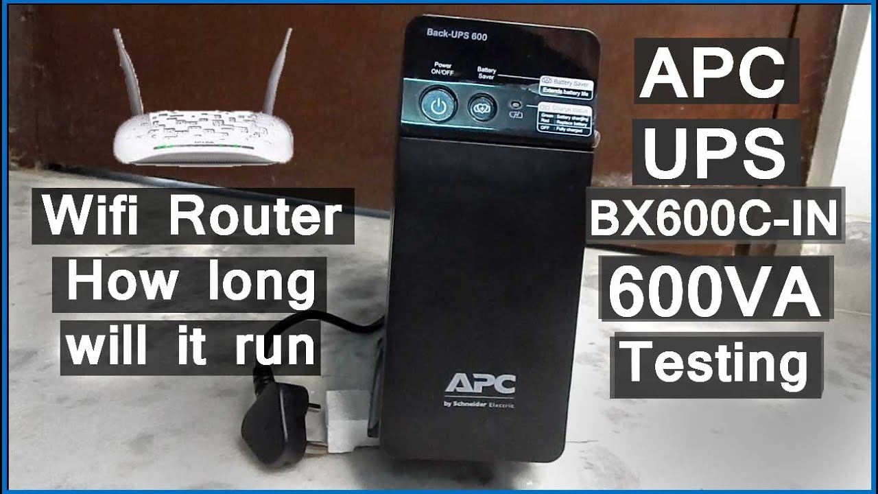 APC BX600C-IN BACK-UPS 600VA APC UPS Unboxing Overview & Testing. - YouTube