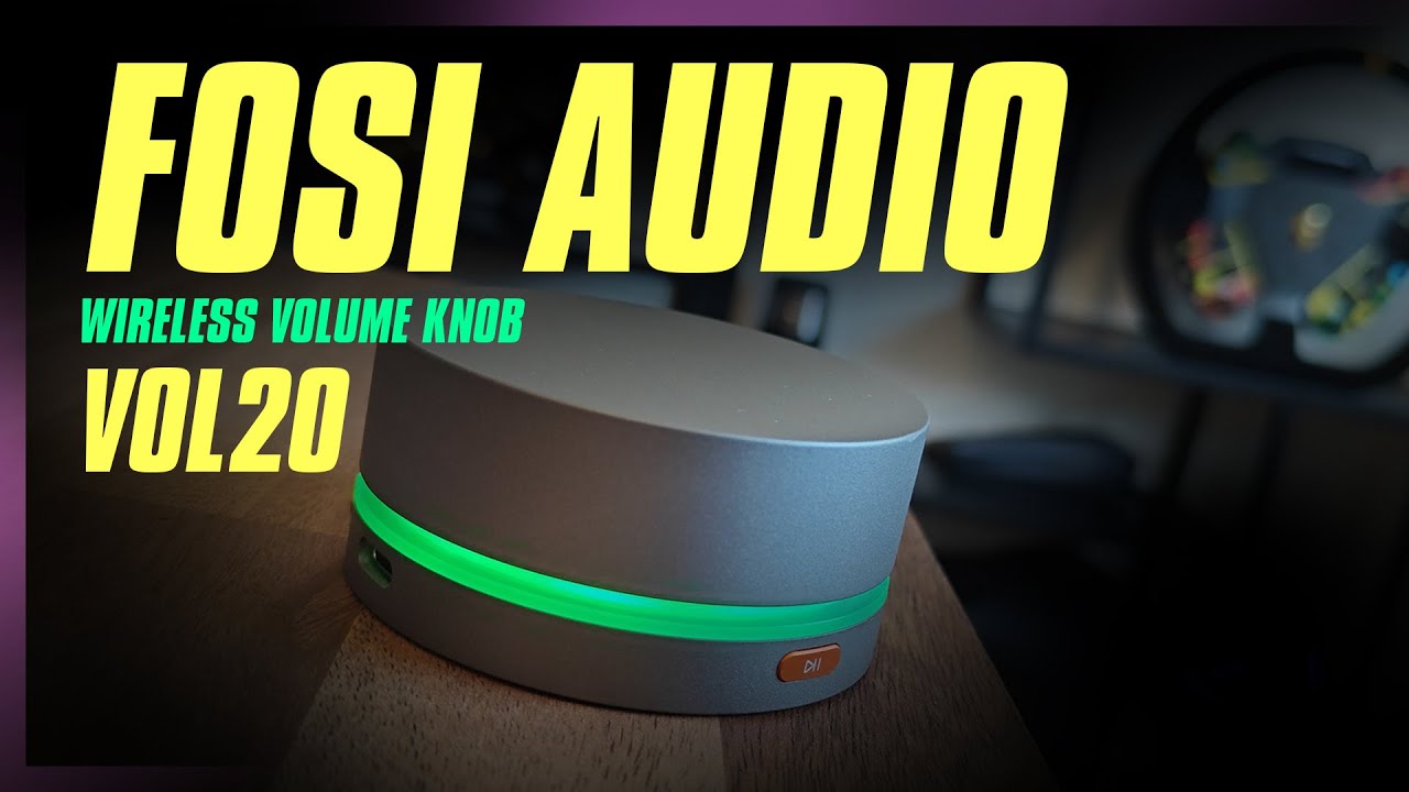 Fosi Audio Wireless Volume knob | VOL20 | Tech Talk | Nesterowicz ...