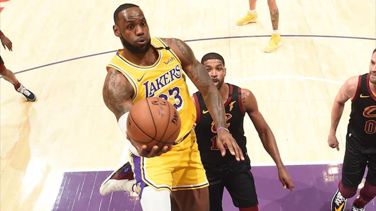 LeBron 31 Pts! 8th All Time Assists Passes Thomas! 2019-20 NBA Season ...