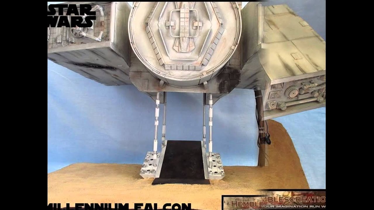 Millennium Falcon Custom Ramp 6 inch - YouTube