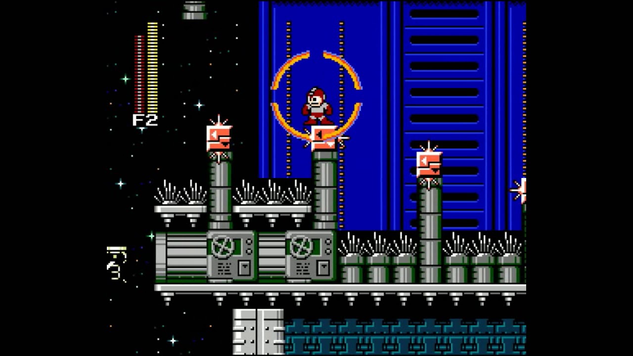 Mega Man DOS Remake - CRORQ's Fortress Stage 1 - YouTube