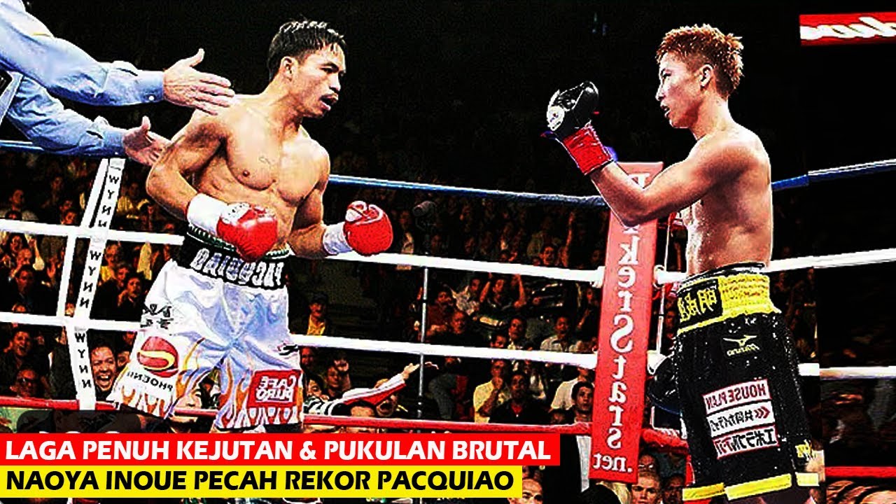 Naoya Inoue vs Many Pacquiao Ketika Inoue Pecahkan Rekor Dunia |Tinju ...