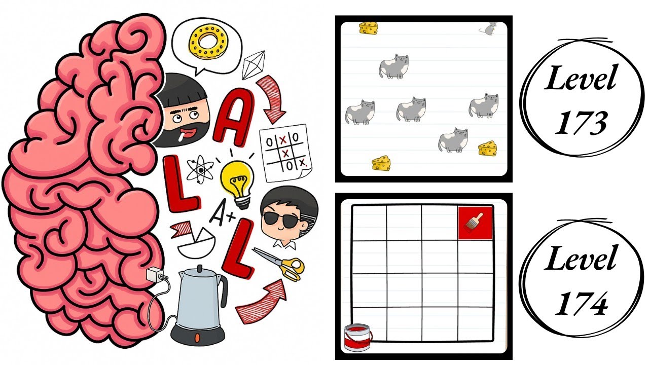 Brain Test All Star : Level 173 , 174 – How to Solve? (Walkthrough ...