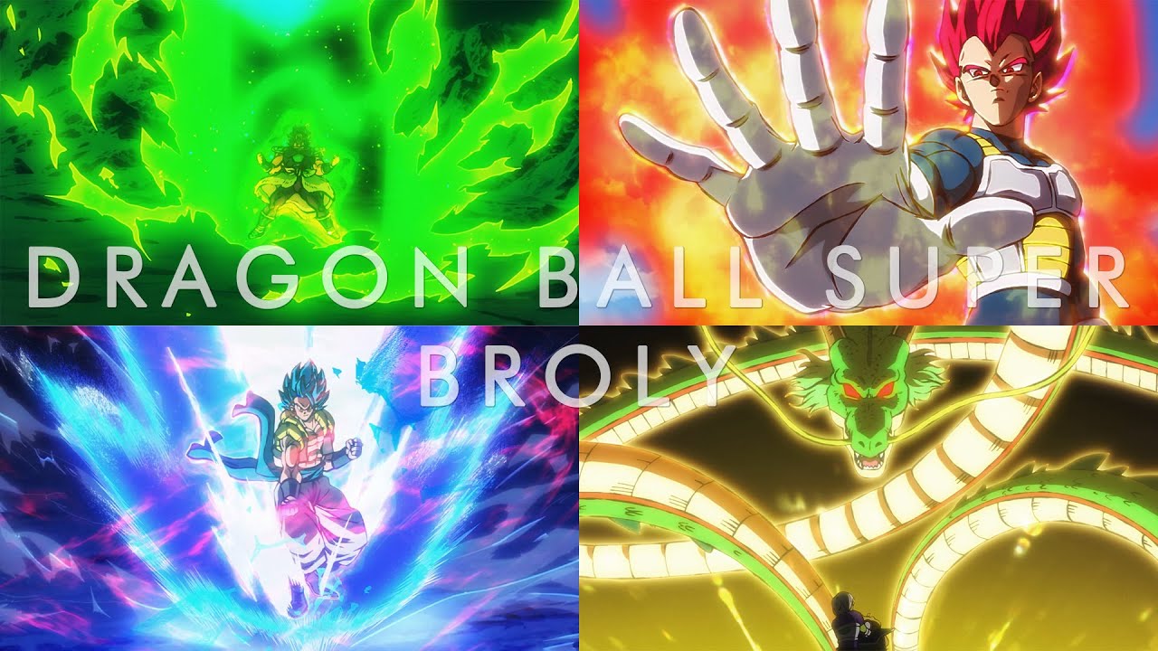 Amazing Shots of DRAGON BALL SUPER: BROLY - YouTube
