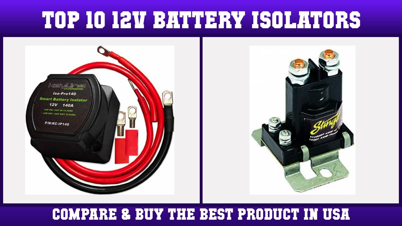 Top 10 12V Battery Isolators to buy in USA | Price & Review - YouTube