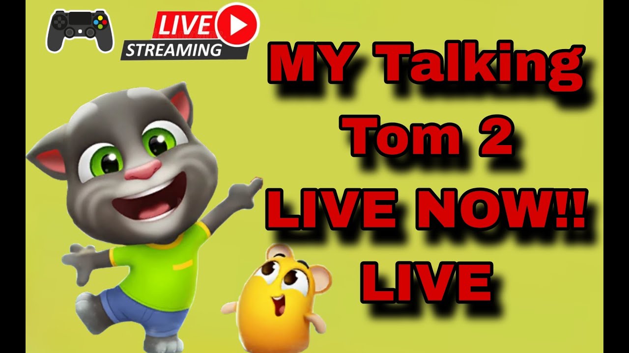 🎮 LIVE : My Talking Tom 2 - Fun Cat Reactions & Gameplay! 🇺🇲 # ...