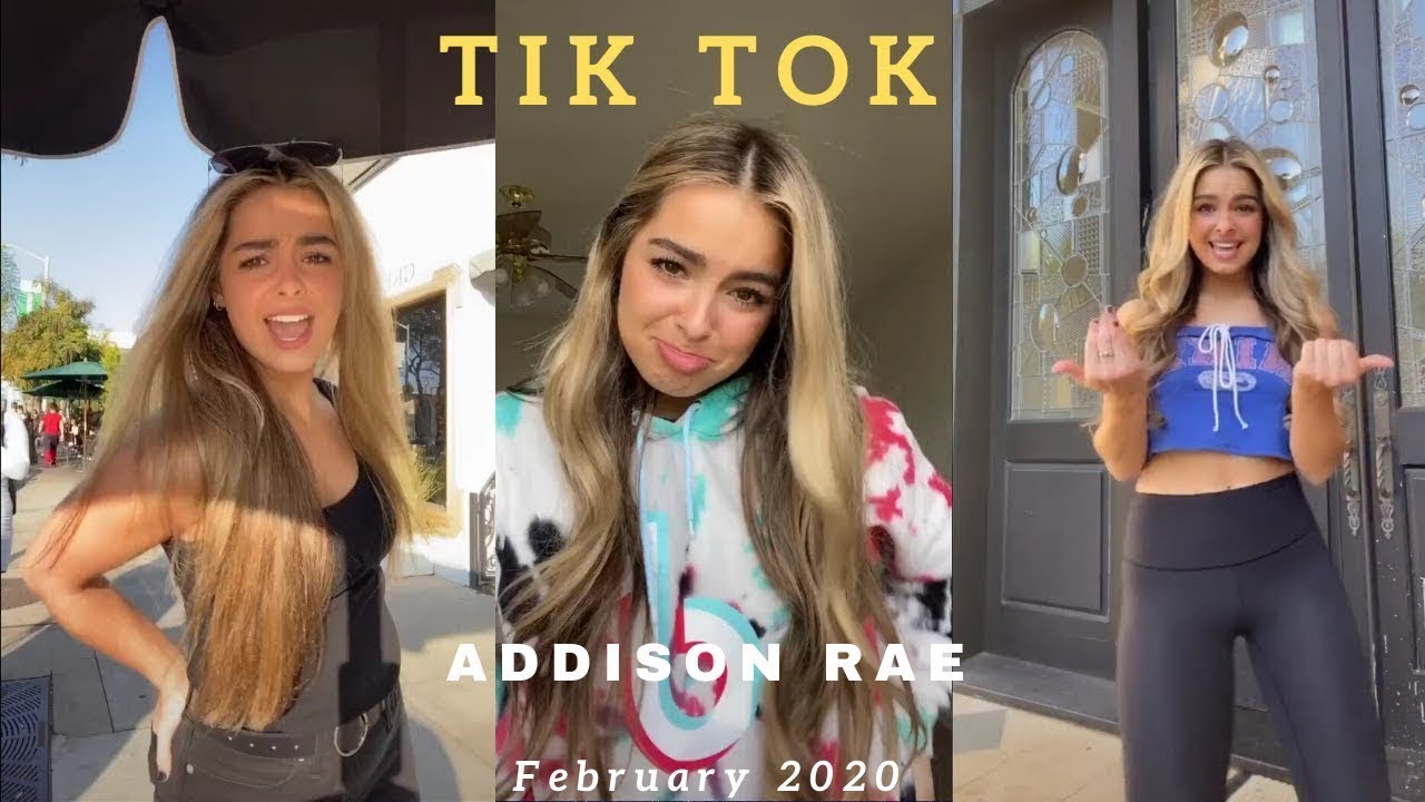 Addison Rae TikTok Compilation February 2020 - YouTube
