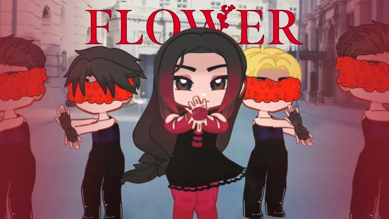 JISOO "FLOWER" GCMV | Gacha Club + Live2D Animation - YouTube