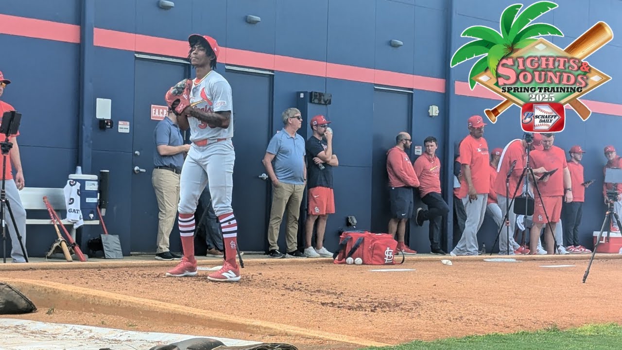 Sights & Sounds: Tink Hence, Hjerpe Bullpens! Pitcher Pop Ups! - YouTube
