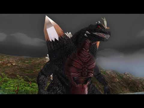 Godzilla Unleashed Overhaul - Krystalak vs. SpaceGodzilla - YouTube