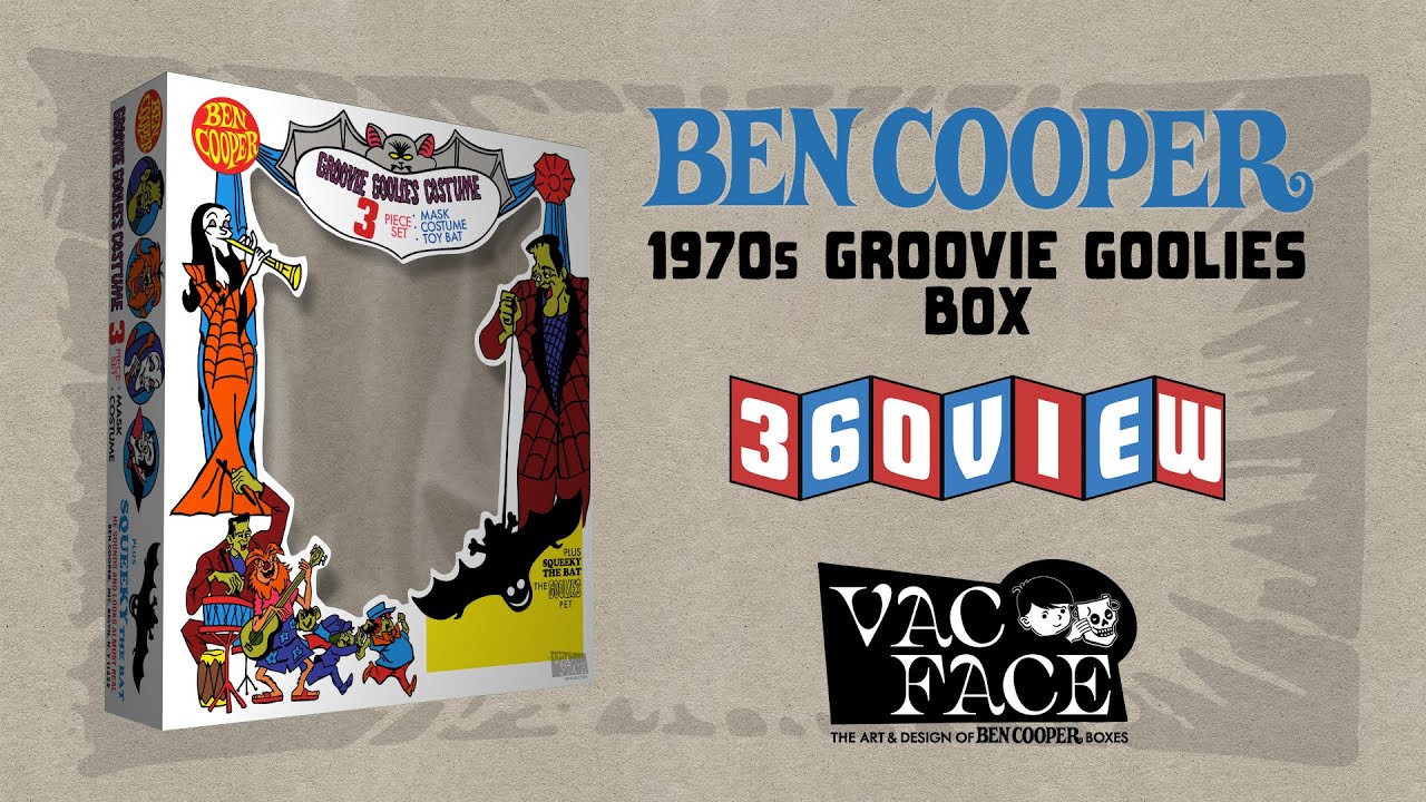 Ben Cooper 1970s Groovie Goolies Box - 360 View - VacFace Library - YouTube