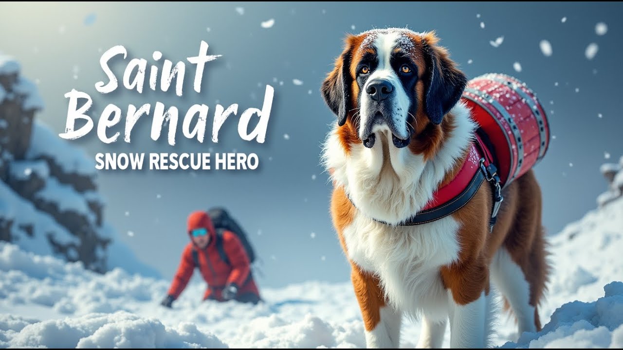 The Saint Bernard: Your Ultimate Snow Guardian 🏔️🐶 | The Legendary ...