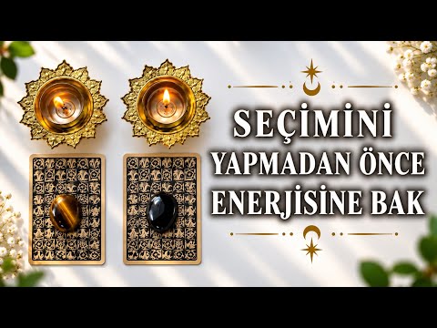 AKLINDAKİ KONUNUN ENERJİSİNDE NE VAR? SEÇERSEN NE OLUR?✨￼