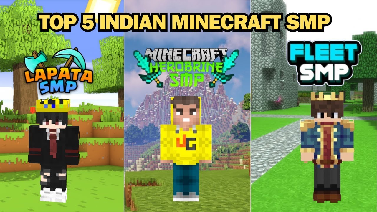 I Ranked Top 5 Indian Minecraft SMP's - YouTube