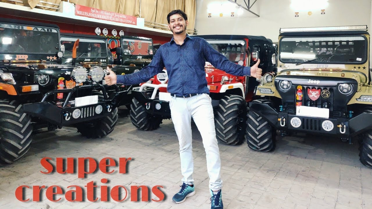 RED , SKIN ,BLACK SUPER MODIFIED JEEP... CHECK DESCRIPTION BOX MUST ...