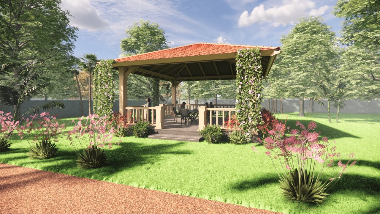 Concept Gazebo: A Place To Relax And Unwind - YouTube